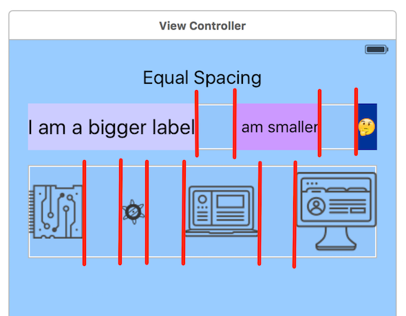 Exploring Uistackview Distribution Types