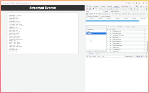 Real-Time Updates With Server-Sent Events