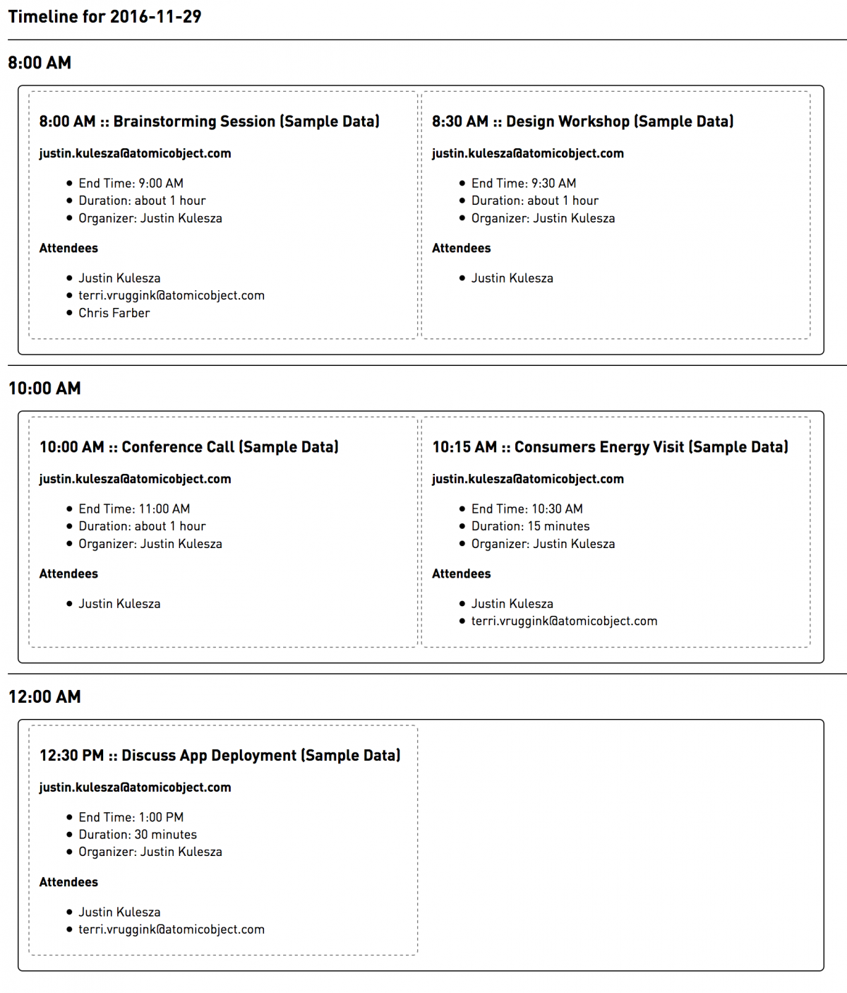 How to Generate a Timeline using Google Calendar
