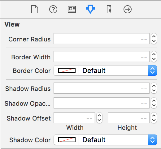 Swift: Adding a Border, Corner Radius, and Shadow to a UIView