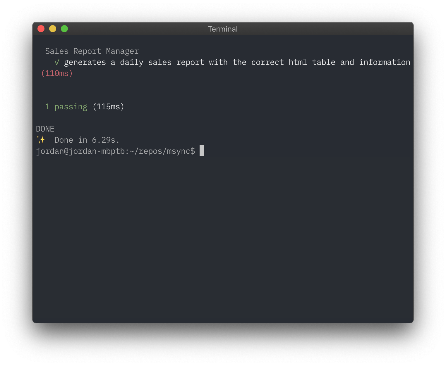 HTML Snapshot Testing with Node