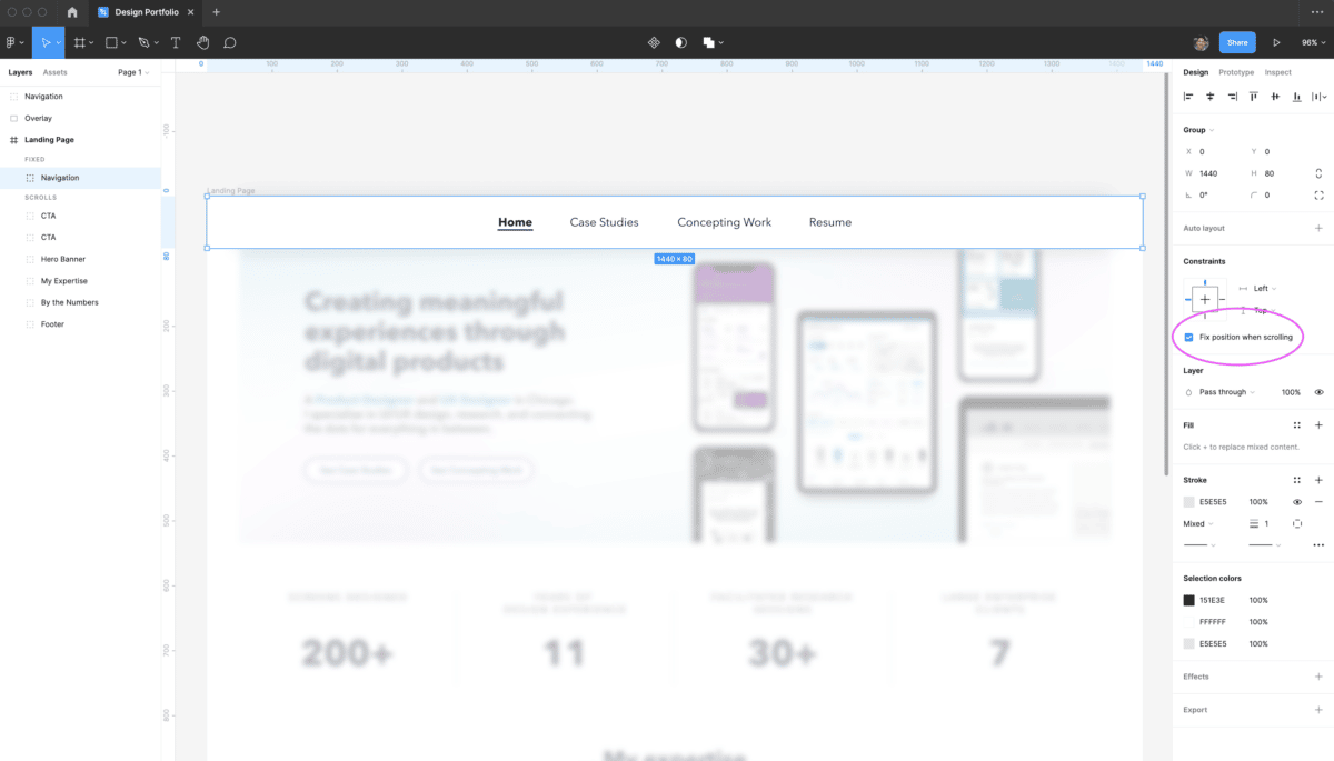 Figma for Your Design Portfolio, Part 2: Building Your Portfolio in Figma