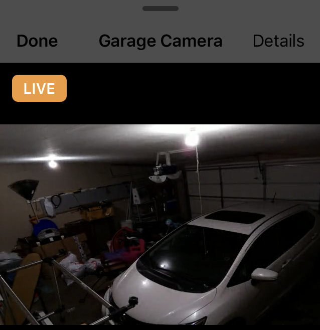 Raspberry Pi/HomeKit Garage Door – Part 3: Camera Config & Streaming