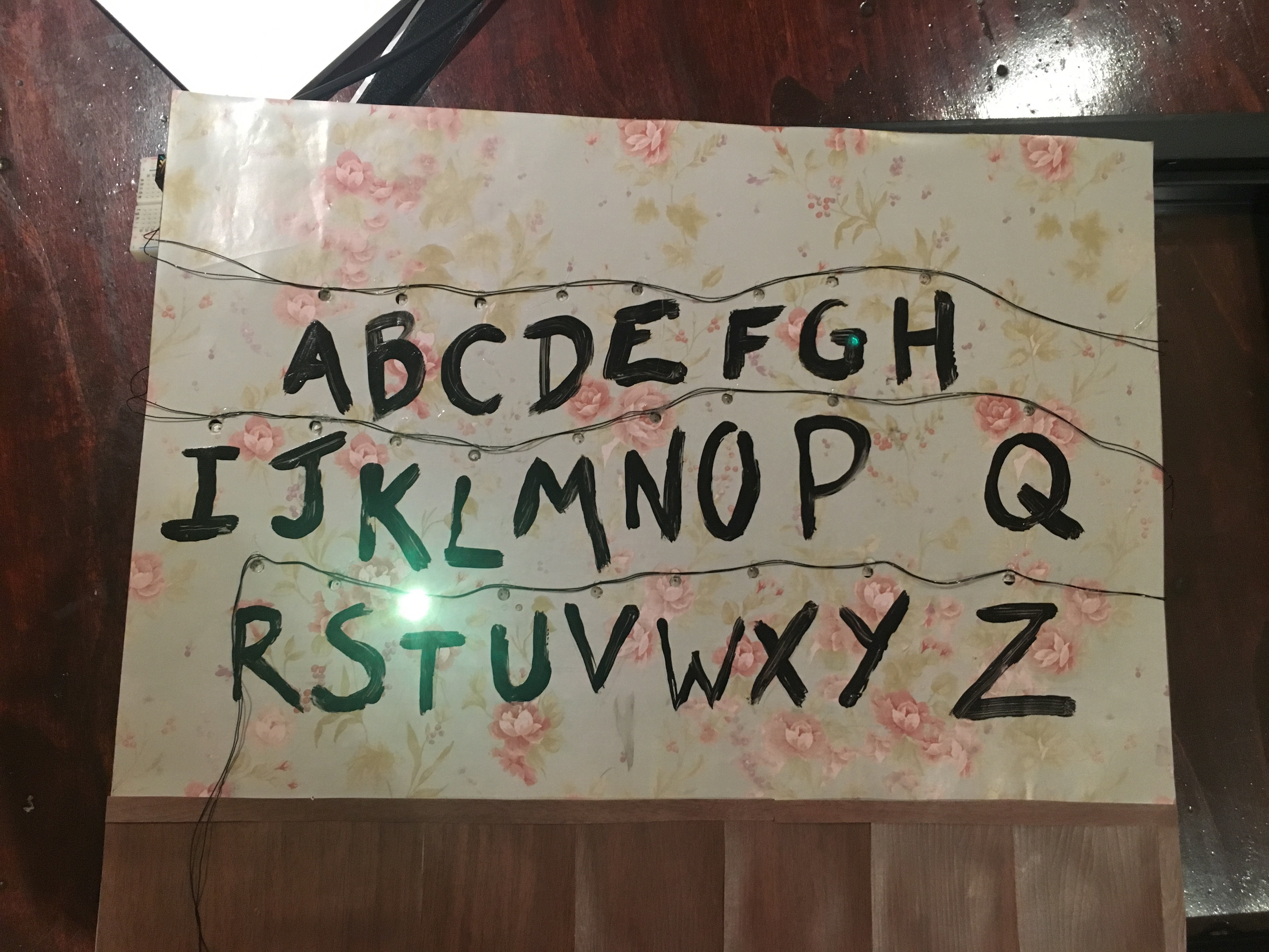 My DIY "Stranger Things" Alphabet Wall, Part 1 – ESP8266 & Craft Time