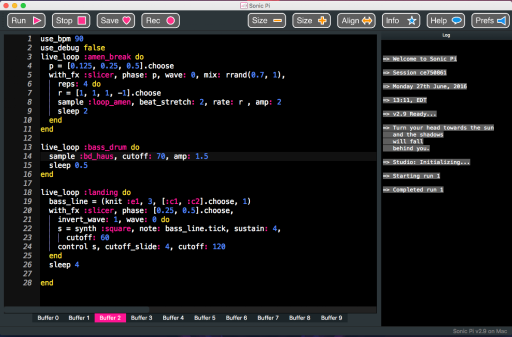 Using Code as a Medium for Continuous Learning