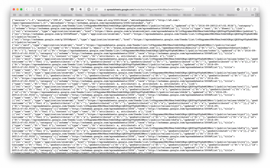 Prototyping with AngularJS & Google Sheets