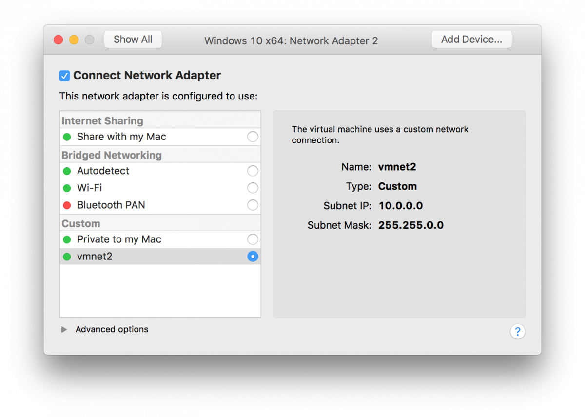 Customizing VMware Fusion Virtual Networks & Virtualization Setups