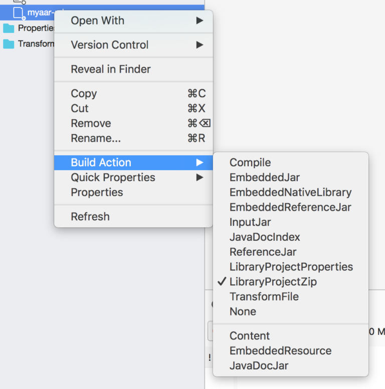 Exporting a Java Library to a Xamarin.Forms Android Project