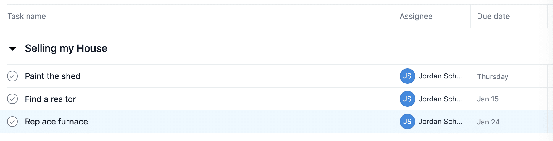Hybrid Task and Project Management with Asana