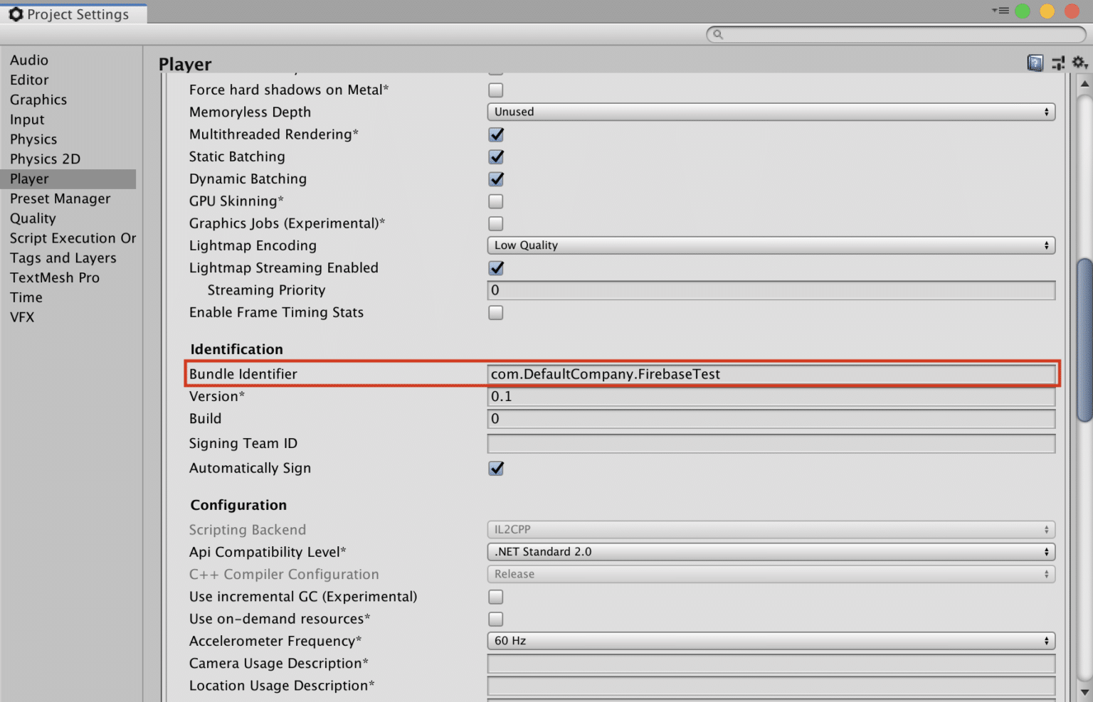 Firebase with Unity – Part 1: Project Setup