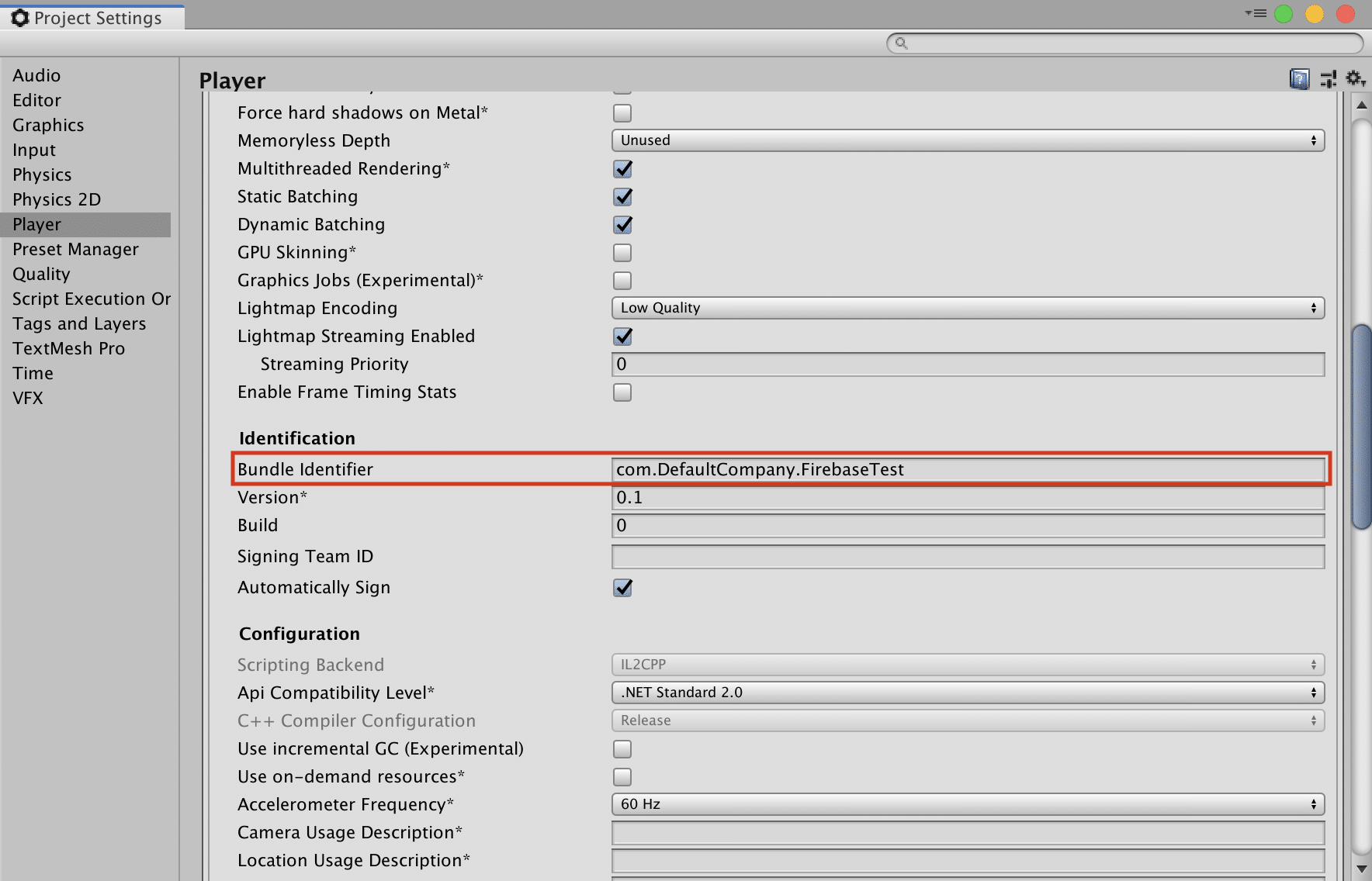 Firebase with Unity – Part 1: Project Setup