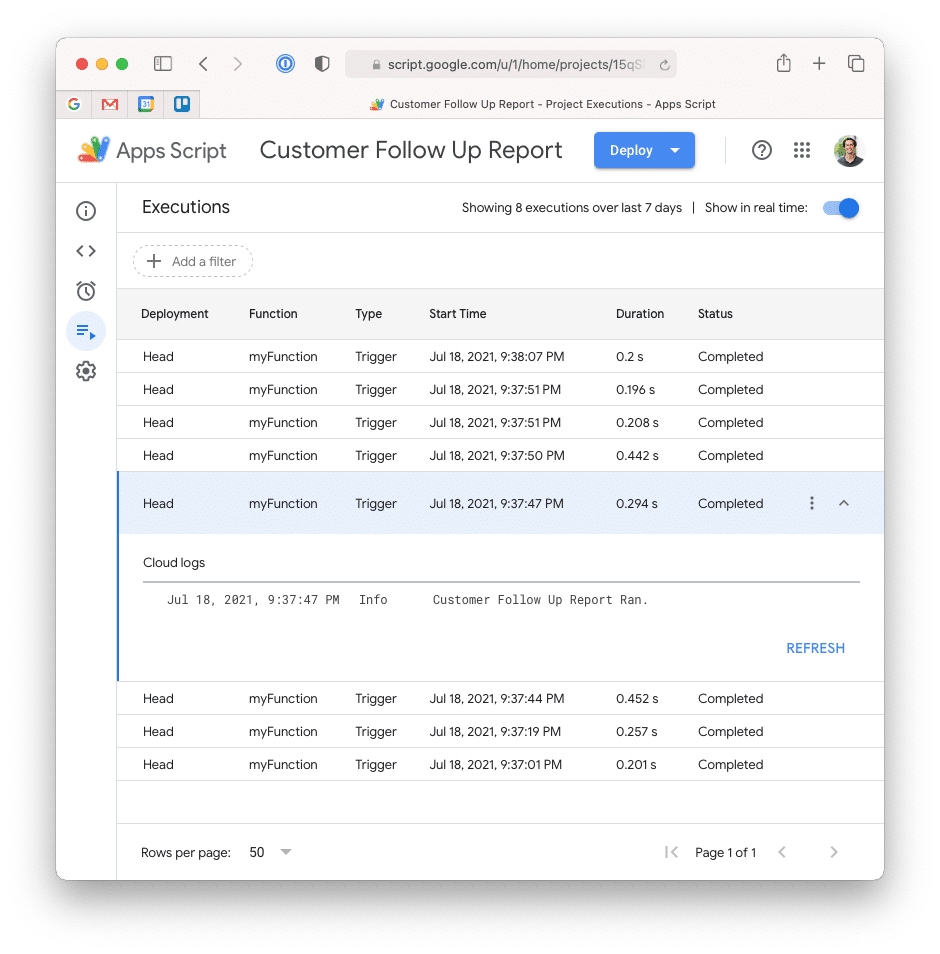 Automate Sending Emails with Google Sheets & Scripts