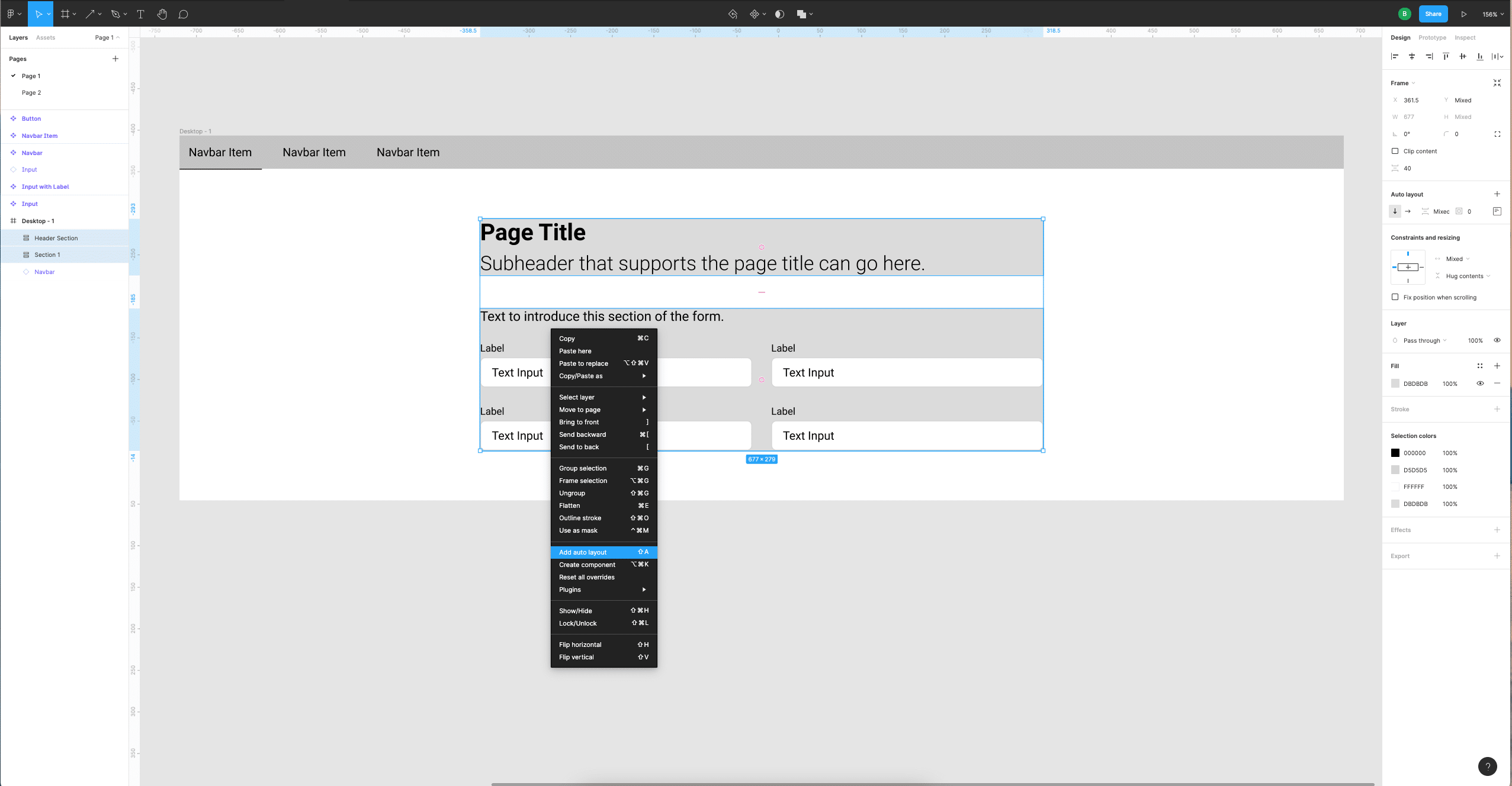 Practical Uses for Figma’s Auto Layout and Symbols