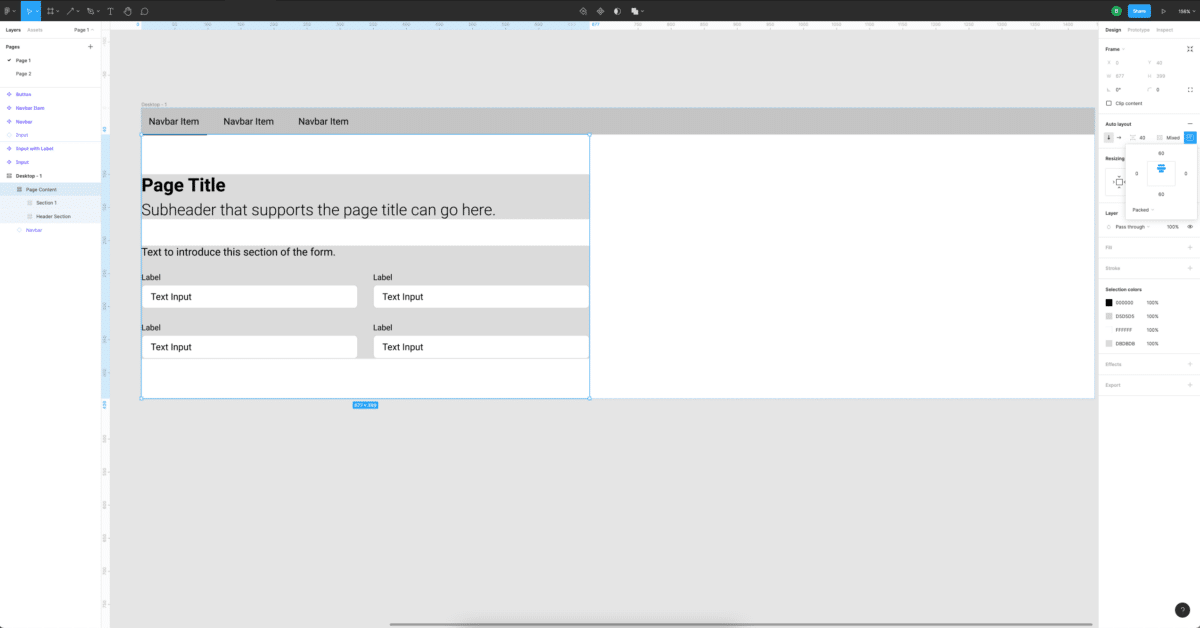 Practical Uses for Figma’s Auto Layout and Symbols