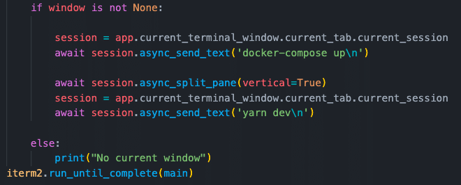 Use iTerm2 Scripts to Run Your Software Projects Locally Easier