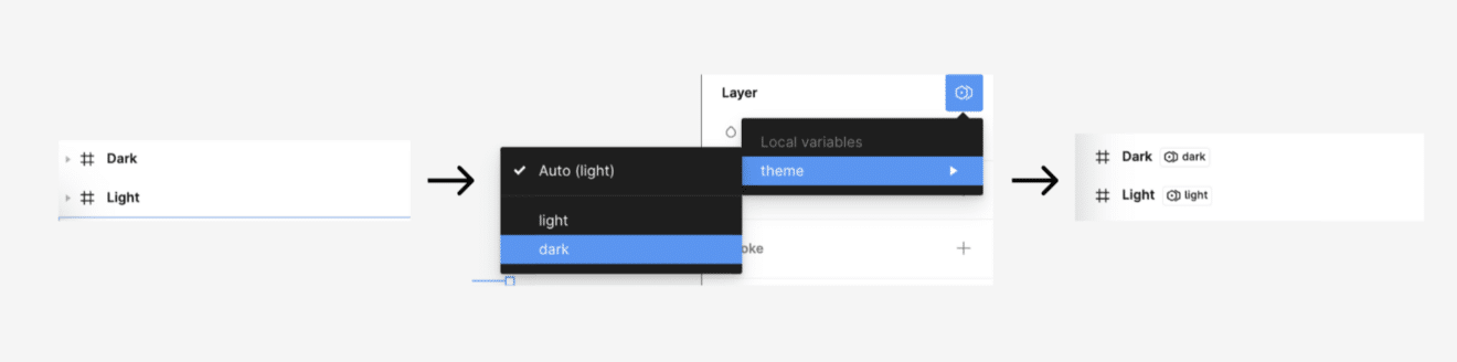Light and Dark Themes in Figma: A Variable-Powered Guide