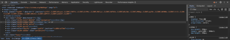 A Guide to Browser DevTools - The Inspector
