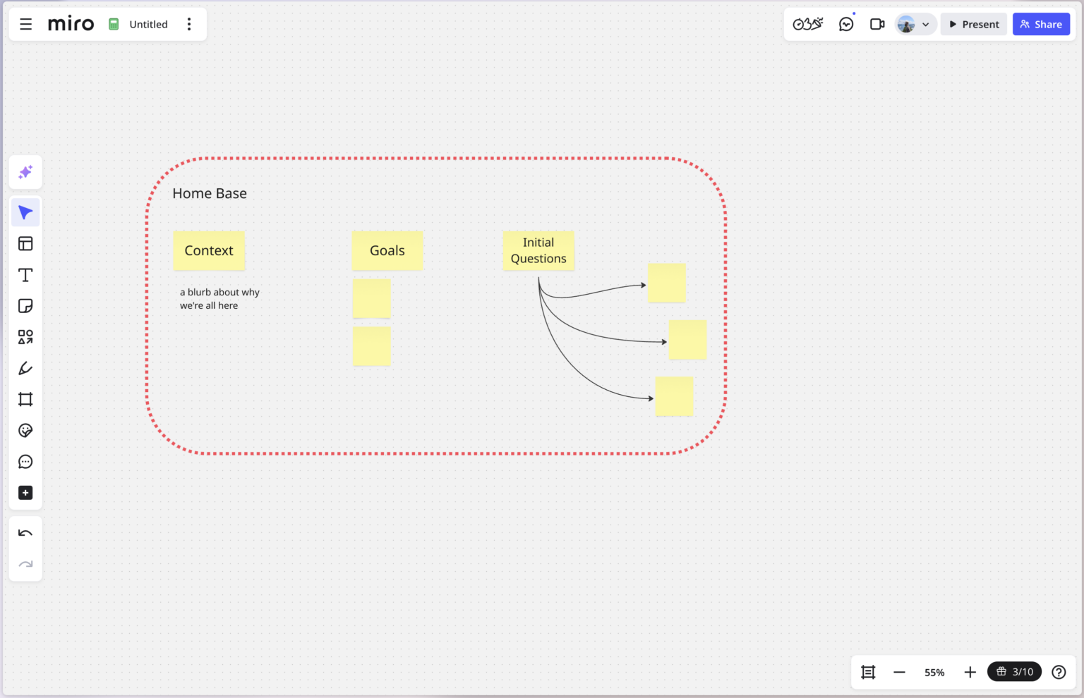 Lead Engaging Conversations with a Digital Whiteboard