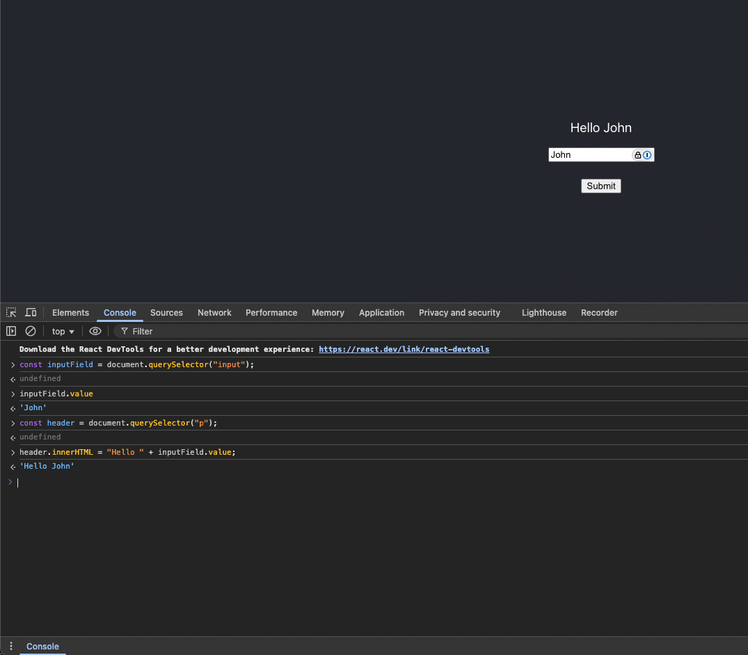 A Guide to Browser DevTools - The Console