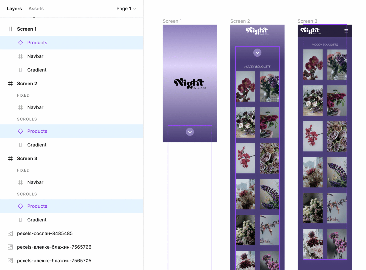 Figma: How to Animate on Scroll for a Sticky Header