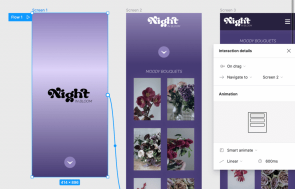 Figma: How to Animate on Scroll for a Sticky Header