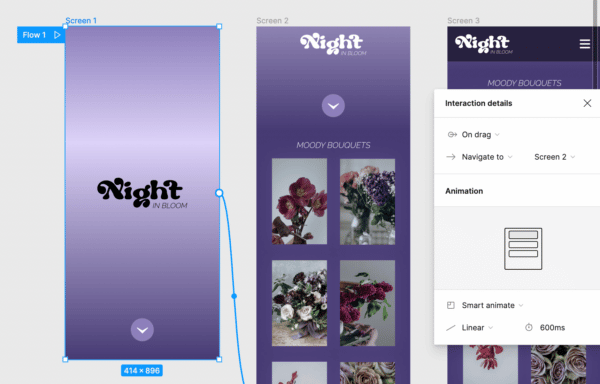 Figma: How to Animate on Scroll for a Sticky Header