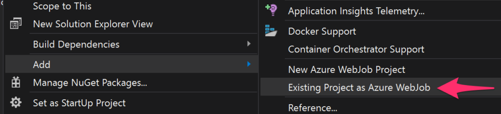 Creating Azure WebJobs in F#