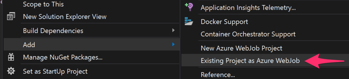 Creating Azure WebJobs in F#
