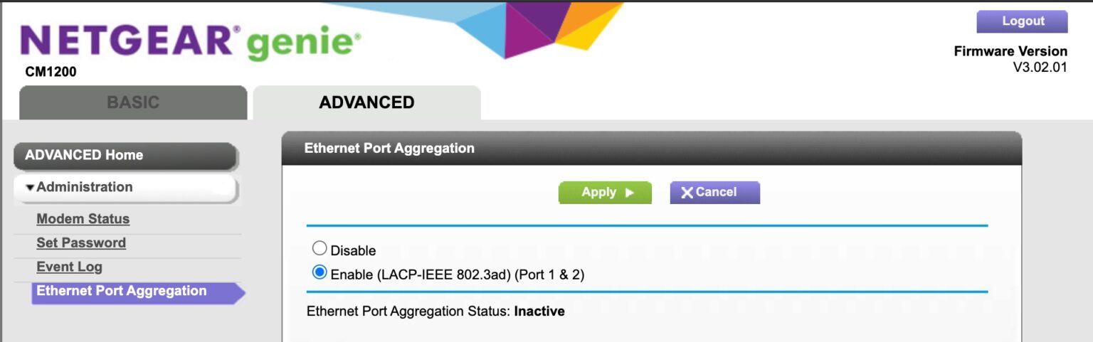 What I Learned from Link Aggregation Experiments on a Home Network