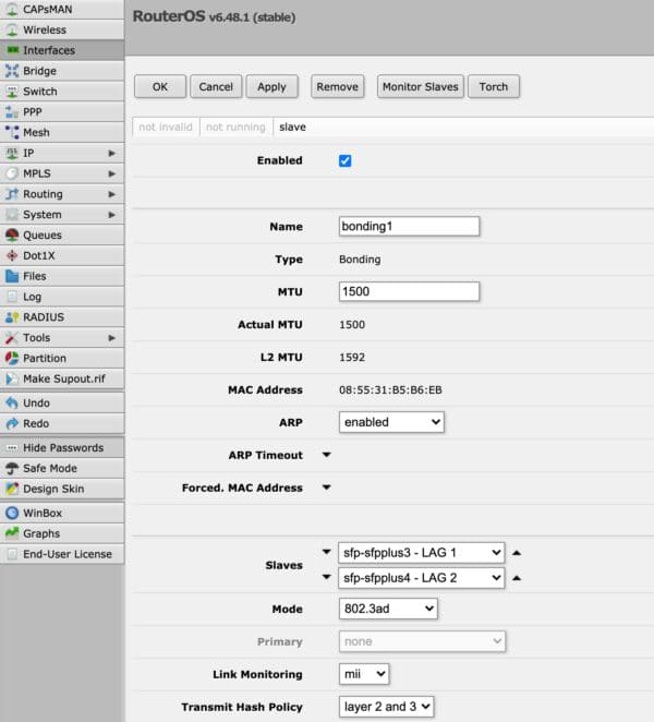 What I Learned from Link Aggregation Experiments on a Home Network