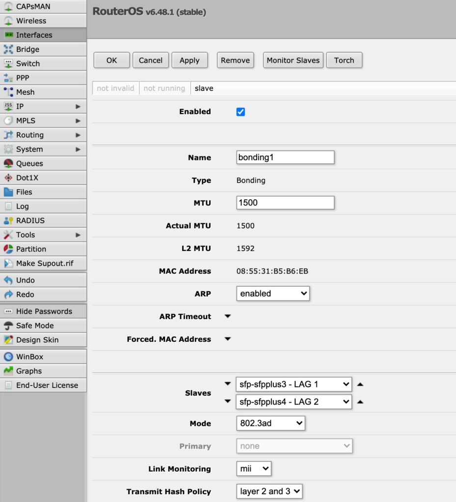 What I Learned from Link Aggregation Experiments on a Home Network