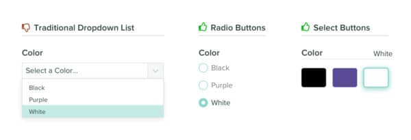 UX Patterns: When to Avoid Dropdown Lists