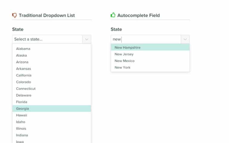 UX Patterns: When to Avoid Dropdown Lists