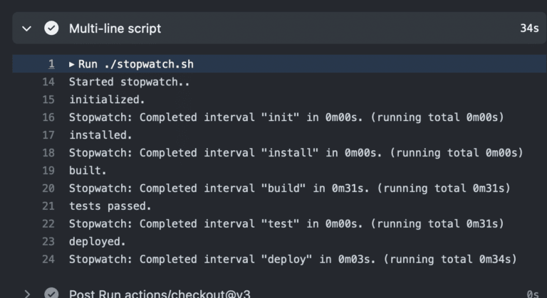 Stopwatch.sh: A Simple Tool to Measure Elapsed Time