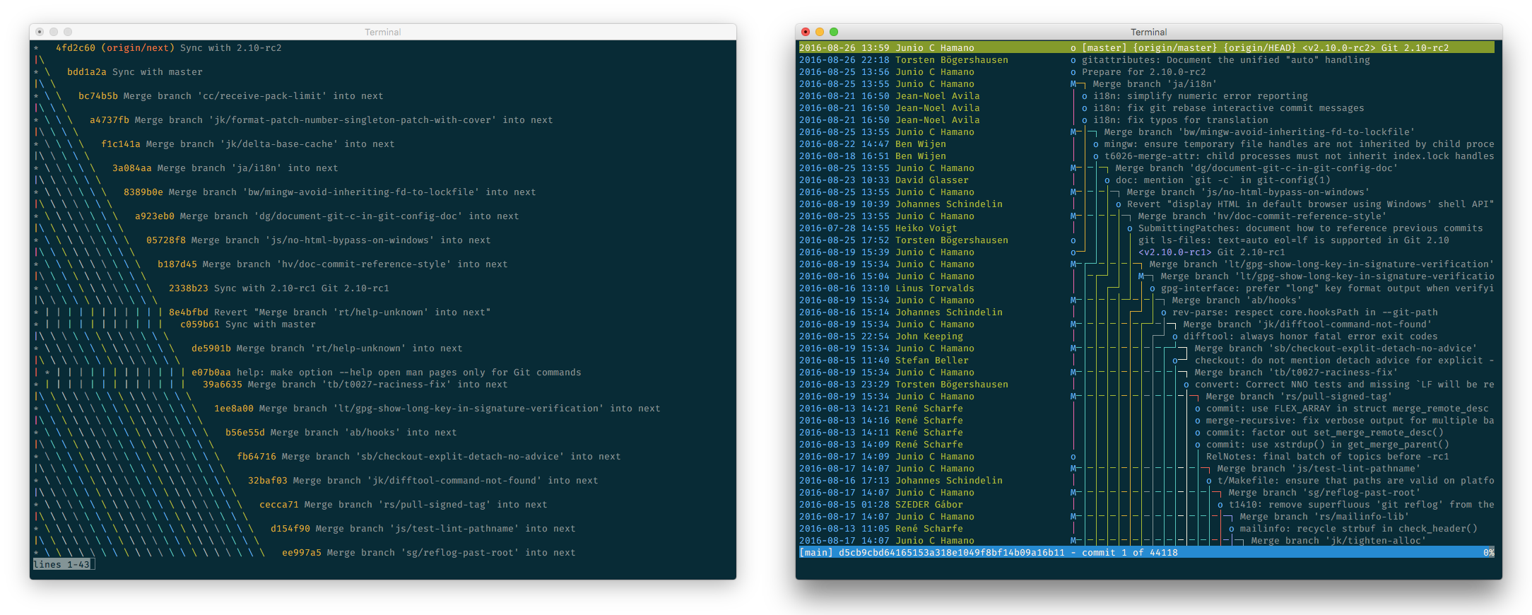 Text Mode Development Alternatives