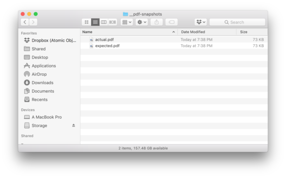 PDF Snapshot Testing with Node and GraphicsMagick