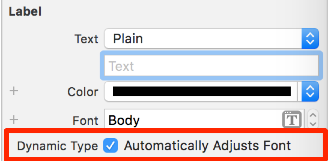Handling Dynamic Type Changes in a Static UITableView