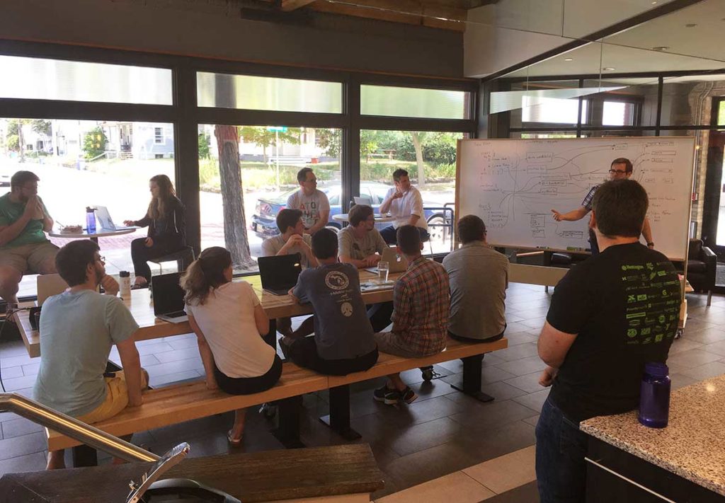 Knowledge Sharing at Atomic Object with Snack Table Talks