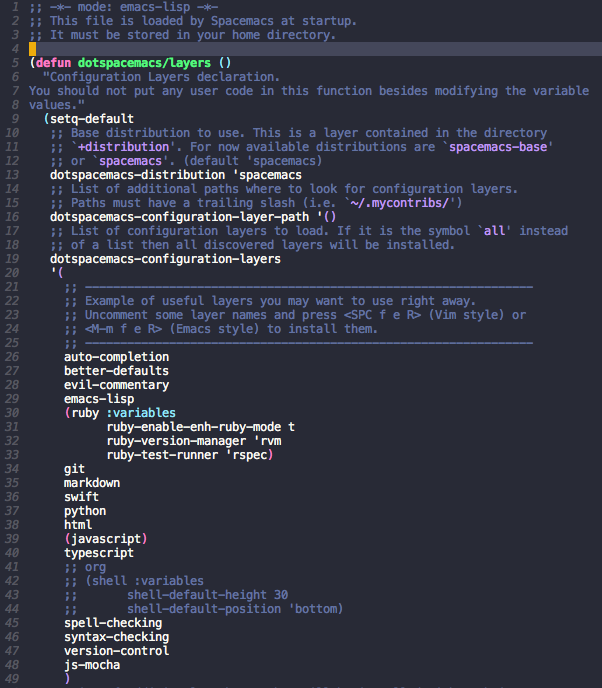 An Introduction to Spacemacs – Configuration & Operation