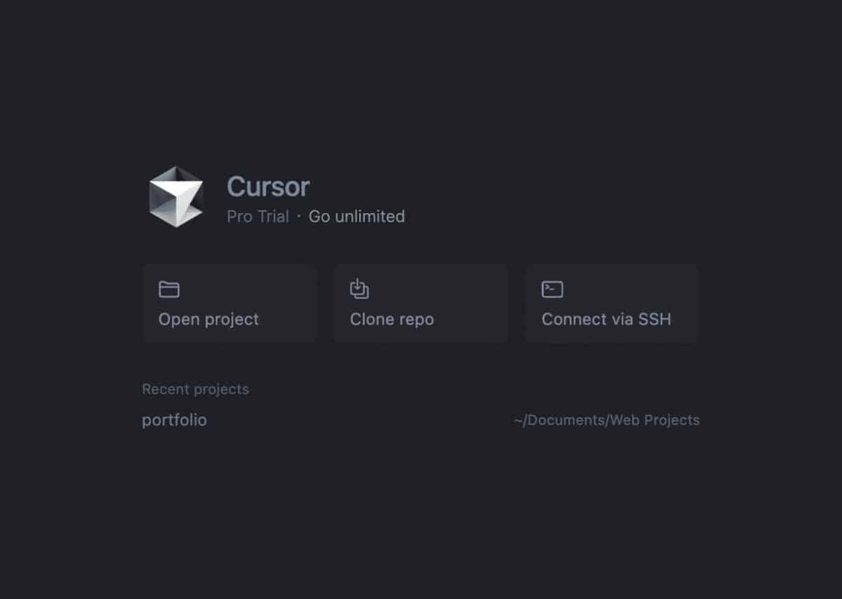 Coding Passion Projects with Cursor