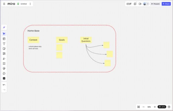 Lead Engaging Conversations with a Digital Whiteboard